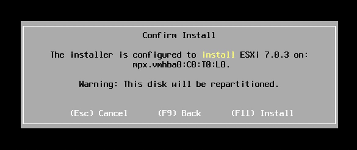 VMware Tutorial: Install ESXi Hypervisor - noobquestions
