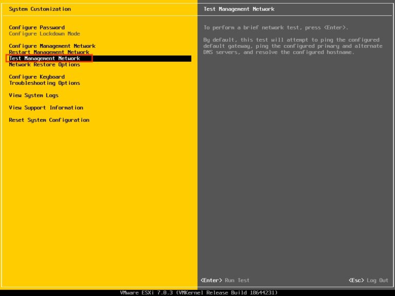 Vmware Tutorial Configure Esxi Host Management Network Noobquestions